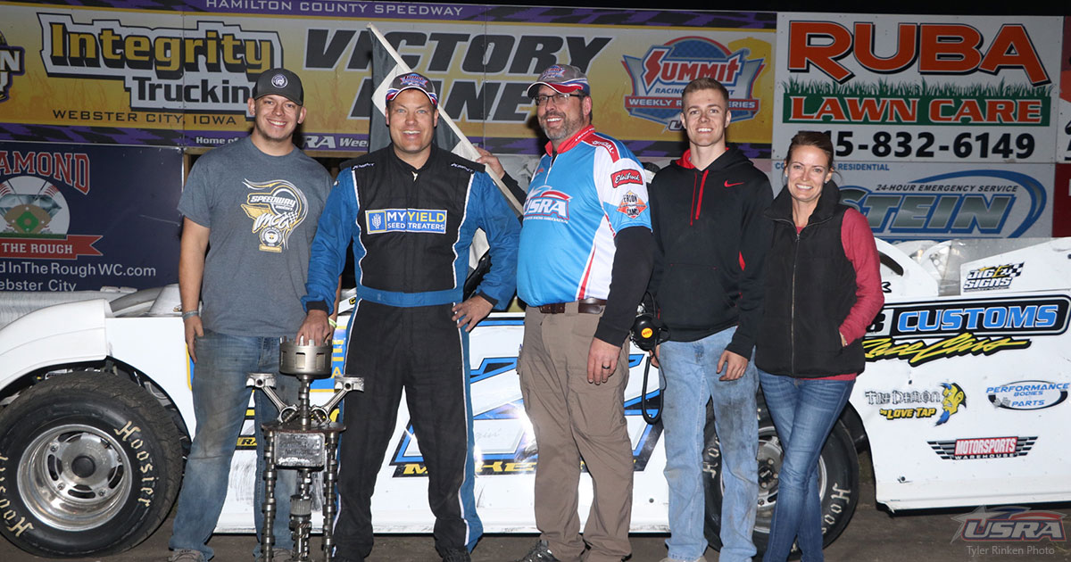 Huge field provides hot night for Hamilton County Speedway fans at ...