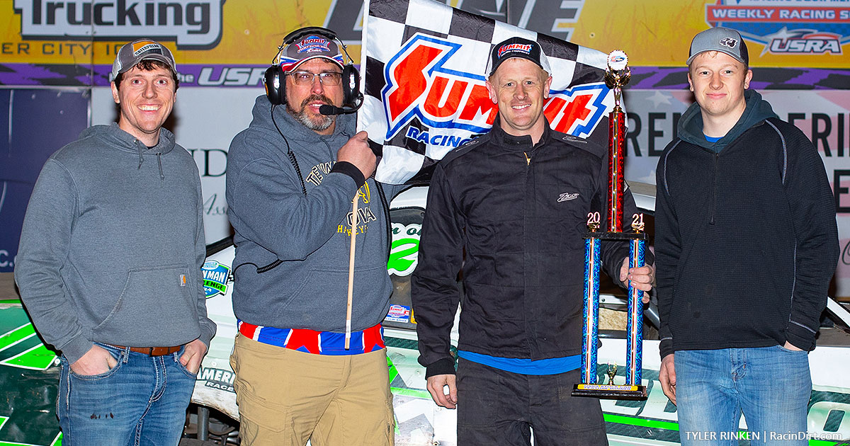 United States Racing Association | Anderson, Inman, Halouska open ...